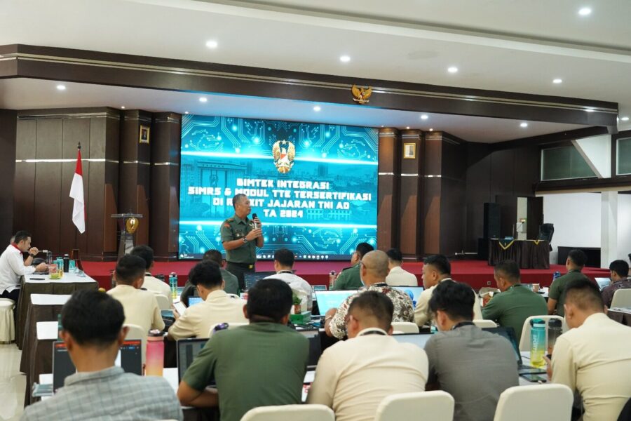 51 Rumah Sakit TNI AD Akan Terapkan SIMRS dan TTE