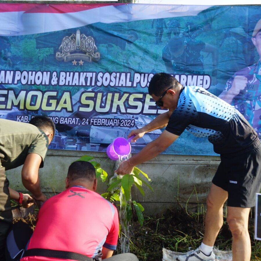 Banner Netralitas TNI AD pada Pemilu 2024