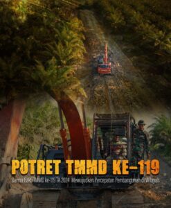Potret TMMD - TNI Angkatan Darat