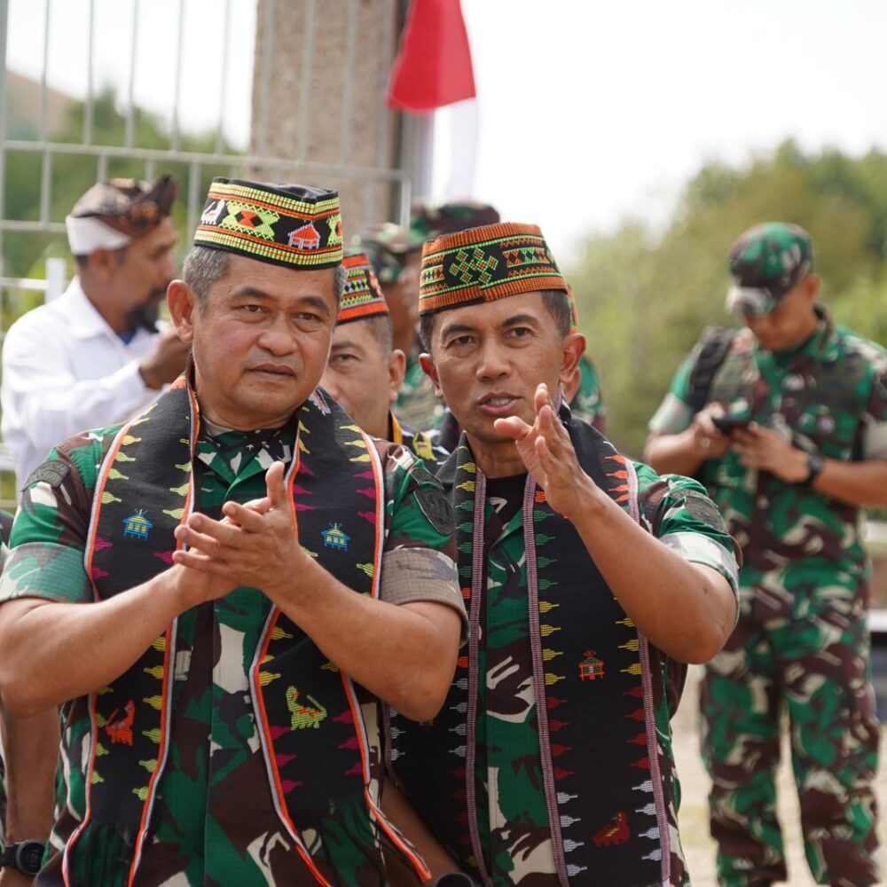 Banner Netralitas TNI AD pada Pemilu 2024