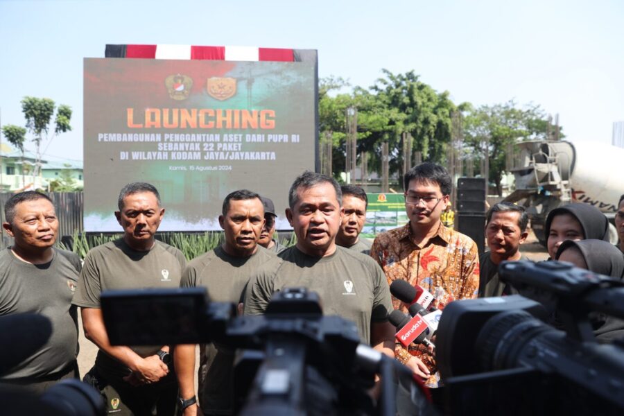 Manfaatkan Penggantian Aset dari Pemerintah, TNI AD Bangun Satuan dan Sejahterakan Prajurit