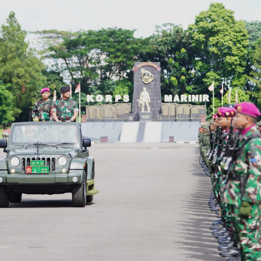 Banner Netralitas TNI AD pada Pemilu 2024